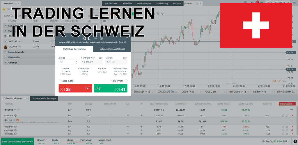 Trading lernen in der Schweiz: So startest du als Anfänger!
